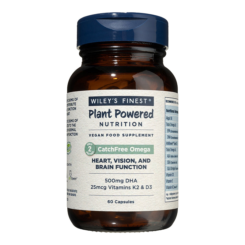 CATCHFREE OMEGA Vegan Omega-3 Capsules – Wileys Finest UK Ltd