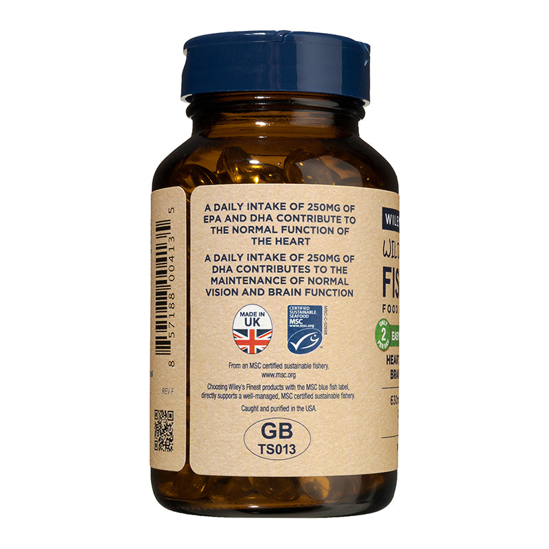 Easy Swallow Omega-3 Mini Fish Oil Softgels – Wileys Finest UK Ltd